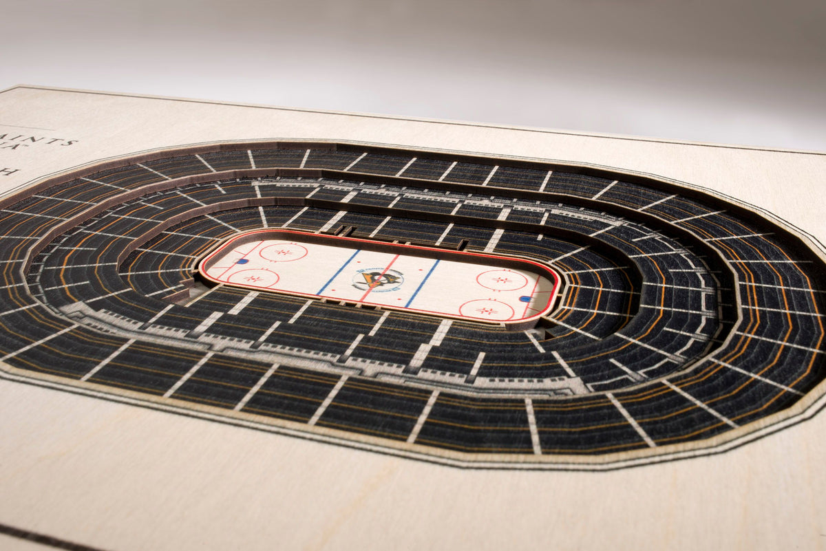 Pittsburgh Penguins | 3D Stadium View | PPG Paints Arena | Wall Art ...